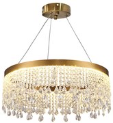 Toolight Závěsné LED osvětlení E22 APP1731-1CP 60 cm zlaté