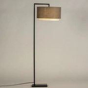Stojací designová lampa Pallas Soffito Taupe and Black