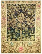 THE TREE OF LIFE TAPESTRY AMBER