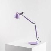Artemide AS01180059 Tolomeo Micro tavolo, fialová stolní lampa, 1x6W LED E14, 45+37cm
