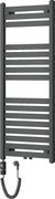 Mexen Uran, elektrické topné těleso 1200 x 500 mm, 600 W, antracitová, W105-1200-500-2600-66
