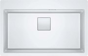 Franke Kubus 2 Pro - Fragranitový dřez KNG PRO 610-73, bílá-led 114.0751.863
