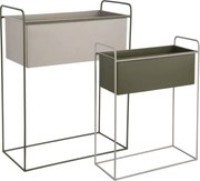 Kovové stojany na květiny v sadě 2 ks (výška 65 cm) Reina – PT LIVING