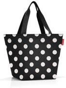 Taška přes rameno Reisenthel Shopper M dots white