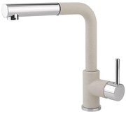 Concept BDG4527BE - Dřezová baterie s vytahovací sprškou 26,9 cm granit/béžová BDG4527BE