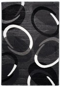 Spoltex, Kusový koberec Florida grey 9828, 80x150, šedá, chodba / předsíň