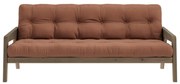 Oranžová rozkládací pohovka 204 cm Grab - Karup Design