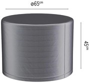 Platinum designové zahradní ochranné plachty na nábytek AeroCovers (Ø65 x 45 cm)