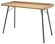 Pracovní stůl s deskou v dubovém dekoru 52x115 cm Rayburn – Woodman