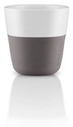 Set termohrnků Espresso Grey 80 ml, 2 ks Eva Solo