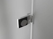 Mexen Lunar-B Duo, výklopný sprchový kout 90 x 70 cm, 8mm čiré sklo, chromový profil, 832-090L-070P-01-00