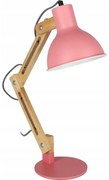 Stolní lampa 1xE27/40W/230V růžová