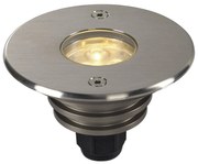 LA 233500 DASAR LED LV česaná ocel 12= LED 6W IP67 3000K - BIG WHITE (SLV)