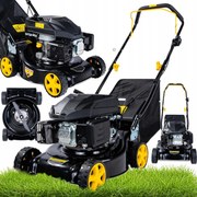 Benzínová Sekačka Na Trávy Výkonná Vyžínačka 2,7kW Koš 40L