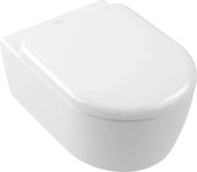 Villeroy & Boch Skyla - Závěsné WC se sedátkem SoftClosing, TwistFlush, DirectFlush, alpská bílá 5656CL01