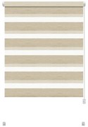 Krémová roleta den a noc 42,5x150 cm Zebra Natur – Gardinia