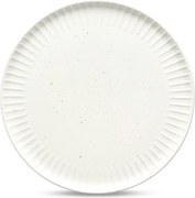 Bílý dezertní talíř ø 21 cm Ora Gloss – Salt&amp;Pepper