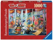 Puzzle ravensburger puzzle 169252 síň slávy toma a jerryho 1000 dílků