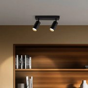 Brilagi - LED RGBW Stmívatelné bodové svítidlo SELE DIAMANT 2xGU10/4,8W/230V černá