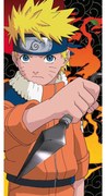 Bavlněná dětská osuška 70x140 cm Naruto Uzumaki – Jerry Fabrics
