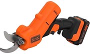 BLACK+DECKER Zahradní technika - 18V AKU nůžky na větve, 1x aku 2,0 Ah Li-Ion, nabíječka BCPP18D1-QW