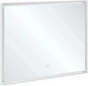 Villeroy & Boch Subway 3.0 - Zrcadlo v rámu s LED osvětlením, 100x75 cm, dotykový senzor A4631000