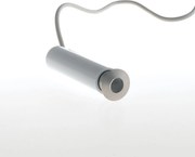 FAN LED-BARRET-R24 Zapustné venkovní svítidlo BARRET DC24V, nikl/hliník, 1 W, 85 lm, 4000 K, IP67, 8 x 2,4 cm - FANEUROPE