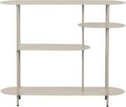 Béžový kovový regál 118x97x31 cm Rieti – House Nordic