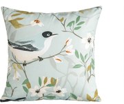 Povlak na polštář z mikrovlákna FLORIBIRD 45x45 cm, zelený