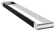 Nimco Nava - Držák ručníků, délka 58 cm, černý mat/ chrom NA 28061