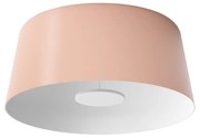 Linea Lihgt CA053DBEMDI Delfi_S, moderní stropní svítidlo, 32W LED 2700K, červeno-béžová, průměr 65cm