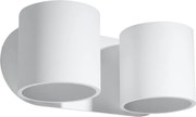 Sollux Lighting Nástěnné svítidlo ORBIS 2 bílé
