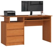 Počítačový stůl CLP 135cm olše
