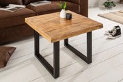 Moderní konferenční stolek z masivu Iron Craft Mango 60cm