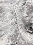 Dywany Łuszczów, Kusový koberec Bliss Z162BZ253 grey/cream, 80x150, šedá, kancelář