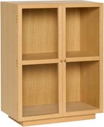 Závěsná vitrína v dekoru dubu v přírodní barvě 70x90x39 cm Mae – Hübsch