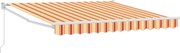 Stahovací markýza Žlutá 300 x 250 cm 100% polyester a hliník 3329969