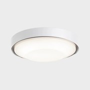 KHL K60010.01.SR.WH-WH.OP.ST.8.30 Stropní svítidlo BESEL Ø250mm bílé 20W 3000K IP65 - Kohl Lighting