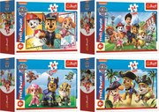 TREFL PUZZLE Tlapková Patrola Společná dobrodružství mini 20x13cm 54 dílků 4 druhy tr54200