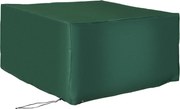Outsunny ochranný obal na zahradní nábytek 600D-Oxford zelený 135x135x75 cm voděodolný a odolný proti UV záření | Aosom.de