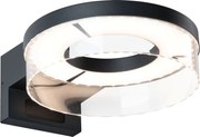 P 93111 LED venkovní nástěnné svítidlo Capea pohybové čidlo IP44 231mm 3000K 8 / 1x1,2W 230V antracit hliník - PAULMANN