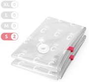 Sada 2ks  manuálních a vakuových úložných vaků Compactor Vac&Roll S 25 litrů, 40 x 60 cm