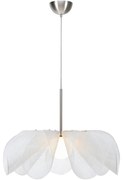 Markslöjd 108818 - Lustr na lanku STYRKA 1xE27/40W/230V pr. 75 cm bílá 108818