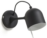 Černé nástěnné svítidlo Lucilla – Kave Home