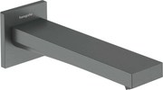 Hansgrohe Tecturis E - Vanová vpusť, kartáčovaný černý chrom 73410340