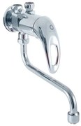 Slezák - RAV Trojcestná umyvadlová/dřezová baterie pro nízkotlaké ohřívače - E001/21, připojení na hadičky, Chrom