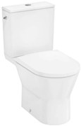 Hansgrohe EluPura Original S - WC kombi se sedátkem SoftClose, zadní odpad, AquaChannel Flush, HygieneEffect, boční napouštění, bílá 62040450