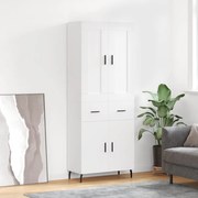 Skříň highboard bílá 69,5 x 34 x 180 cm kompozitní dřevo 3199889