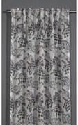 Fialovo-šedý závěs 135x245 cm Birds and Roses – Sehlbach