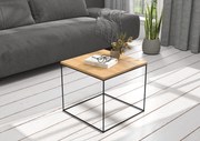 ADRK Furniture Konferenční stolek ELENA 50x50 CT-ELE-B-A